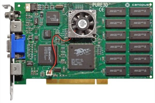 Voodoo (Canopus Pure3D [BOX] и [OEM]) | VC Collection | Сайт о видеокартах