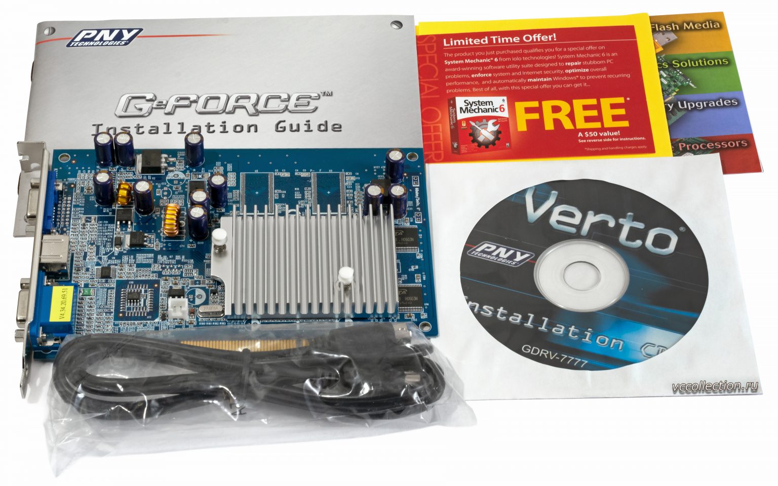 GeForce FX 5500 PCI (PNY Verto) [BOX] | VC Collection | Сайт о видеокартах