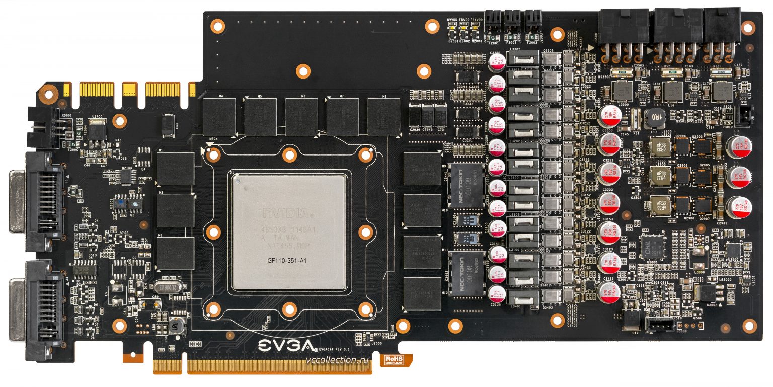 GeForce GTX 580 3GB (EVGA Classified) | VC Collection | Сайт о видеокартах