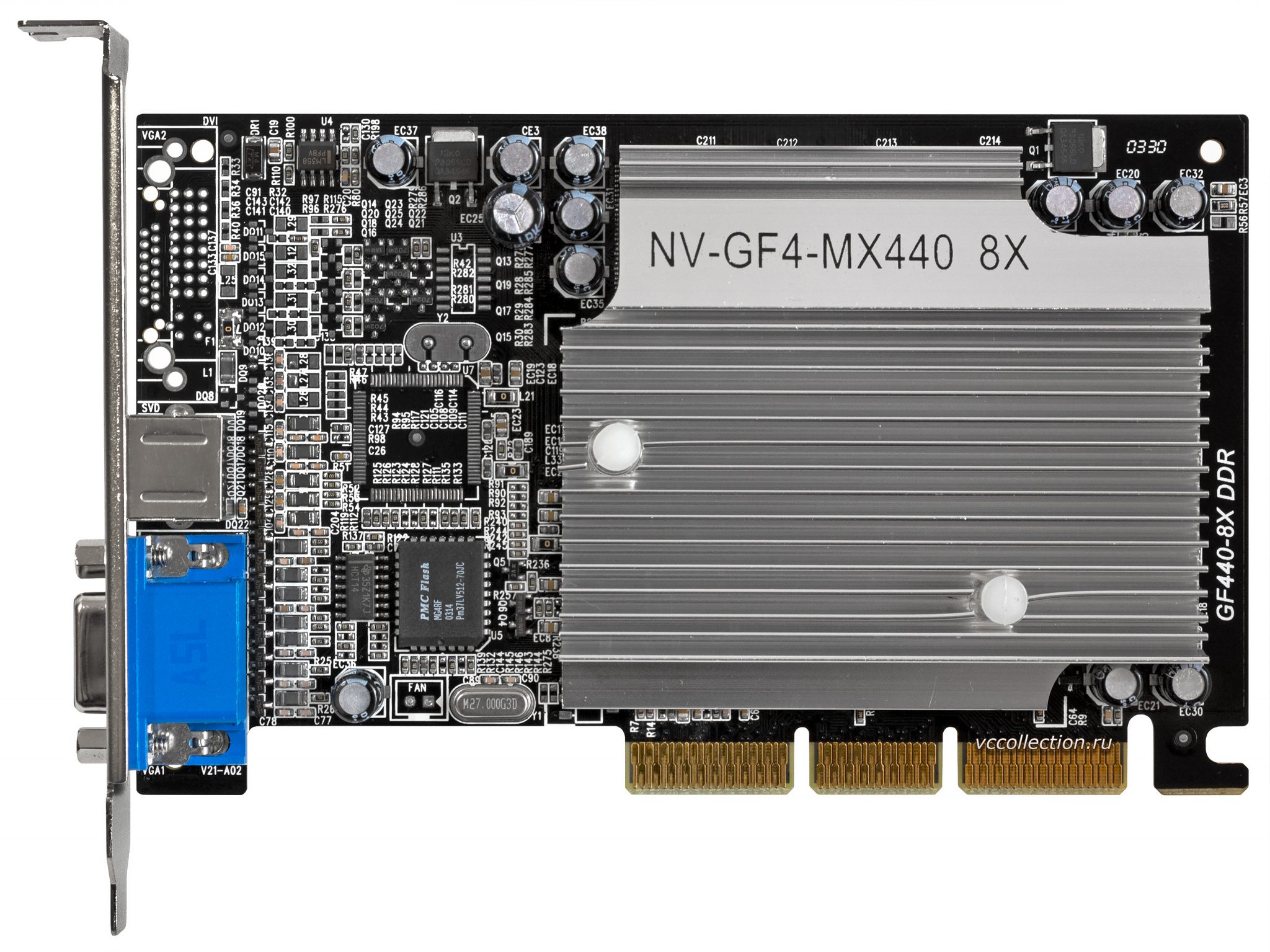 GeForce 4 MX 440-8x (Palit и noname) | VC Collection | Сайт о видеокартах