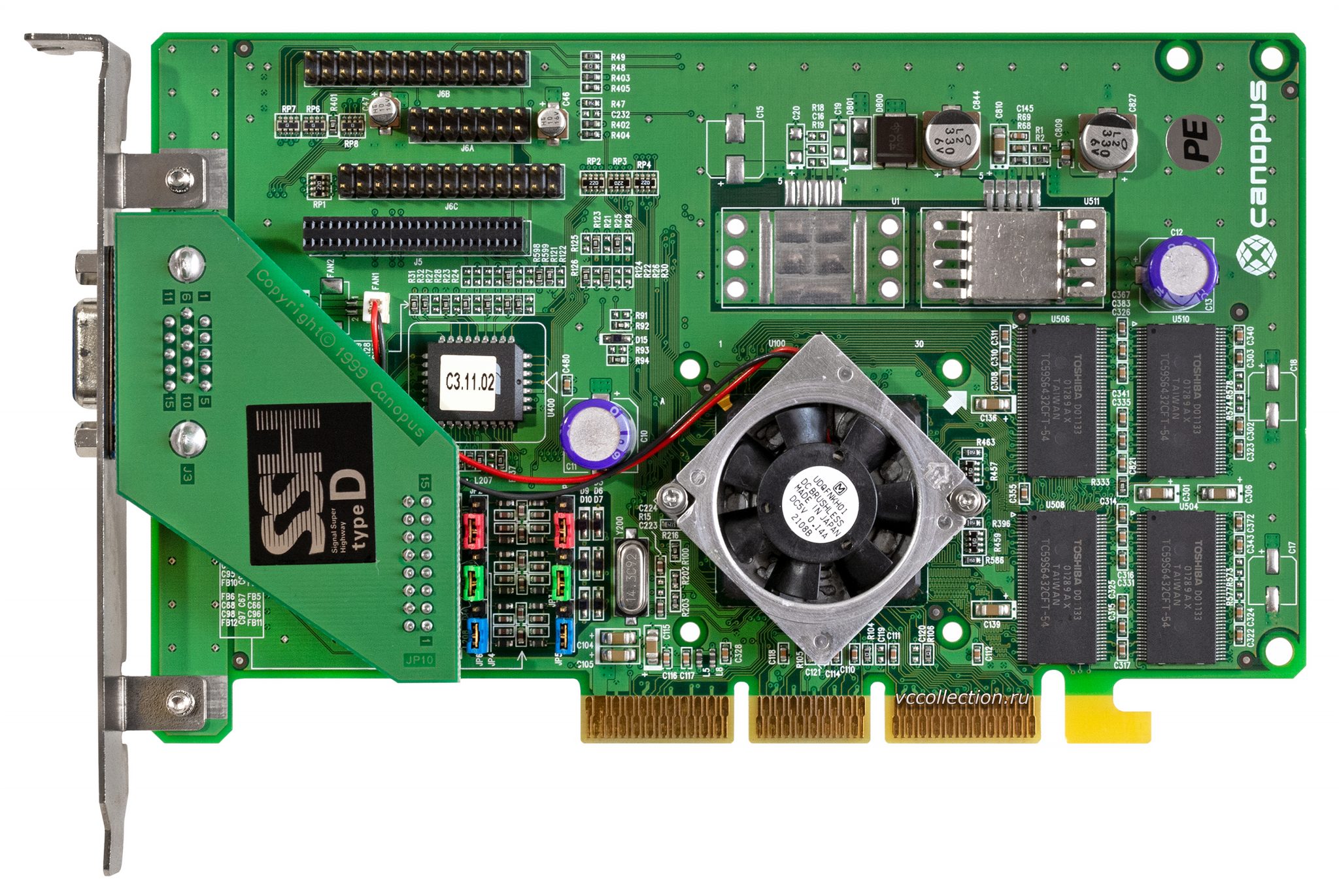 GeForce 2 MX 400 SDR 32MB (Canopus Spectra F11 PE32) | VC Collection ...