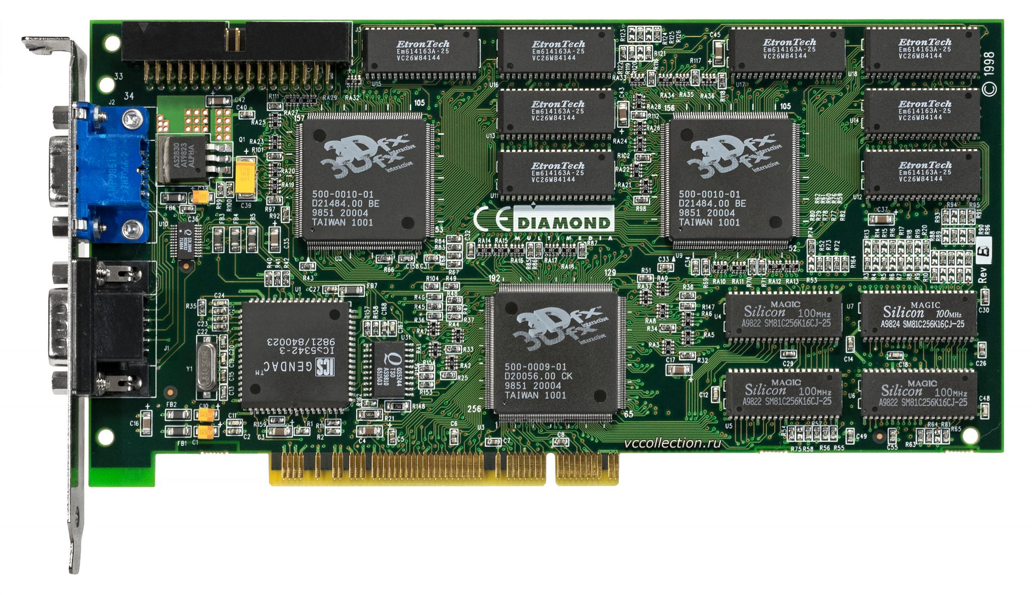 Voodoo2 12MB (Diamond Monster 3D II и A-Trend Helios 3D II [BOX]) | VC ...