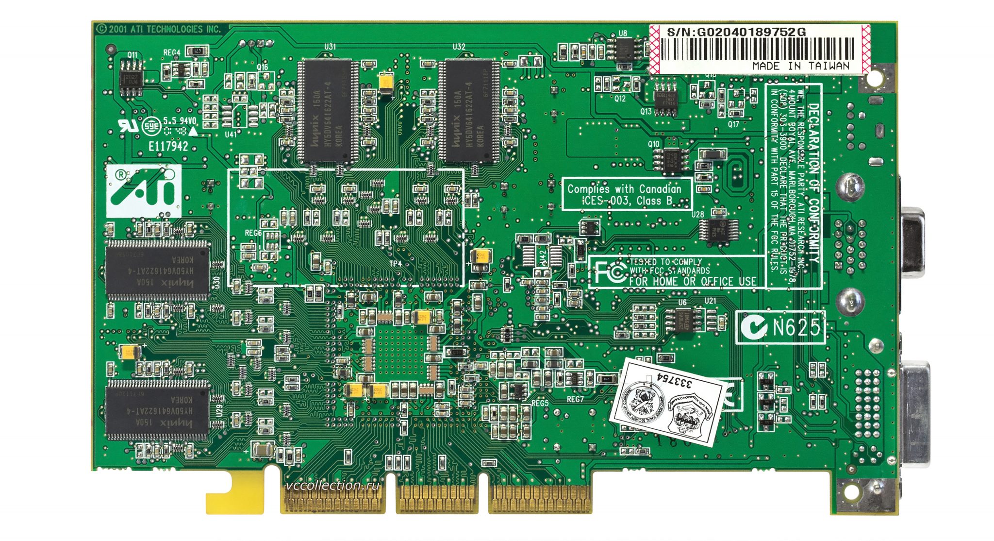 FireGL 8800 64-bit | VC Collection | Сайт о видеокартах