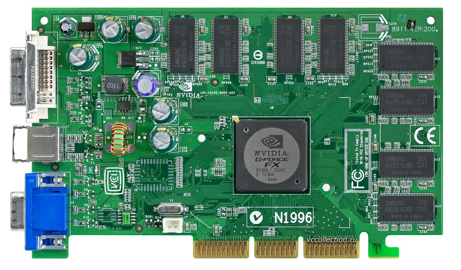 GeForce FX 5200 (MSI) | VC Collection | Сайт о видеокартах