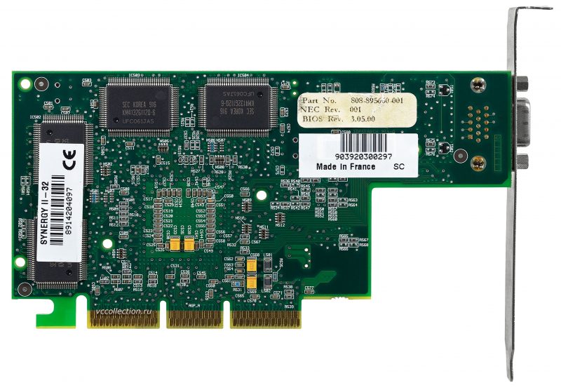 RIVA TNT2 SGRAM (ELSA Synergy II-32) | VC Collection | Сайт о видеокартах
